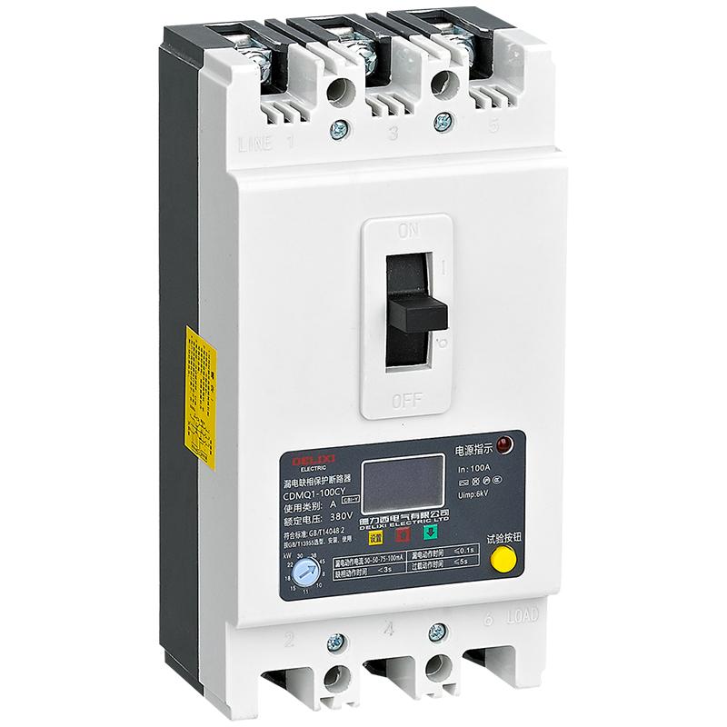 Delixi phase loss protector cdmq1-100a - motor vandpumpe omfattende beskyttelseskontakt