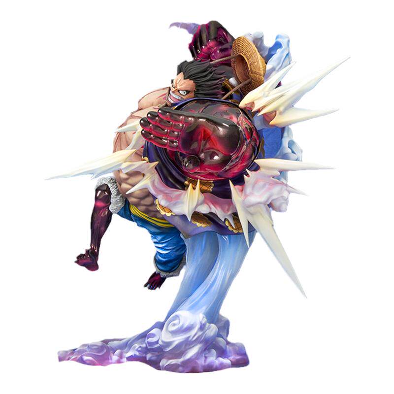 Megahouse Pop Max Luffy 2.0 Figure - Pirate King of Navy Ver.