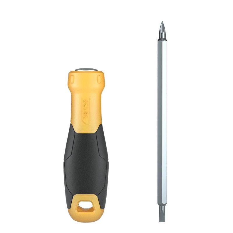 Deli DL626001 Dual-Purpose Screwdriver Set - Cross & Flat Head, Magnetic