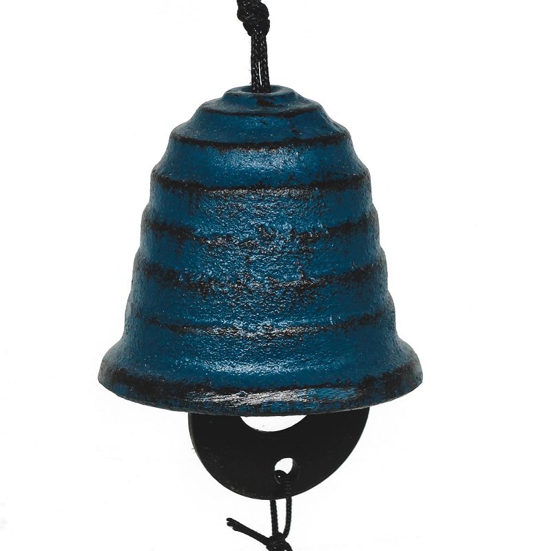 Japanese Iwate Cast Iron Wind Chime - Shiba Design Camping Bell