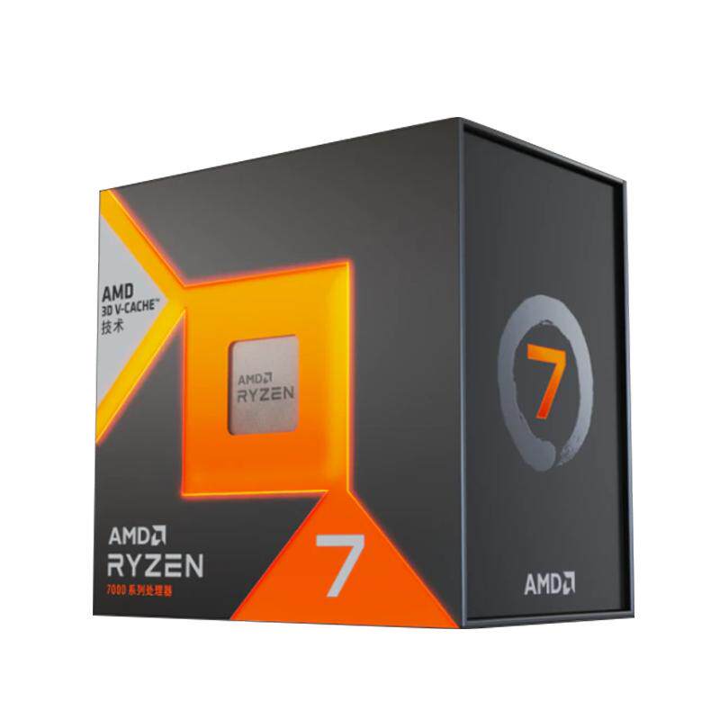 Amd ryzen r7 7800x3d en caja ddr5 tipo am5 computadora cpu 8 núcleos 16 ...