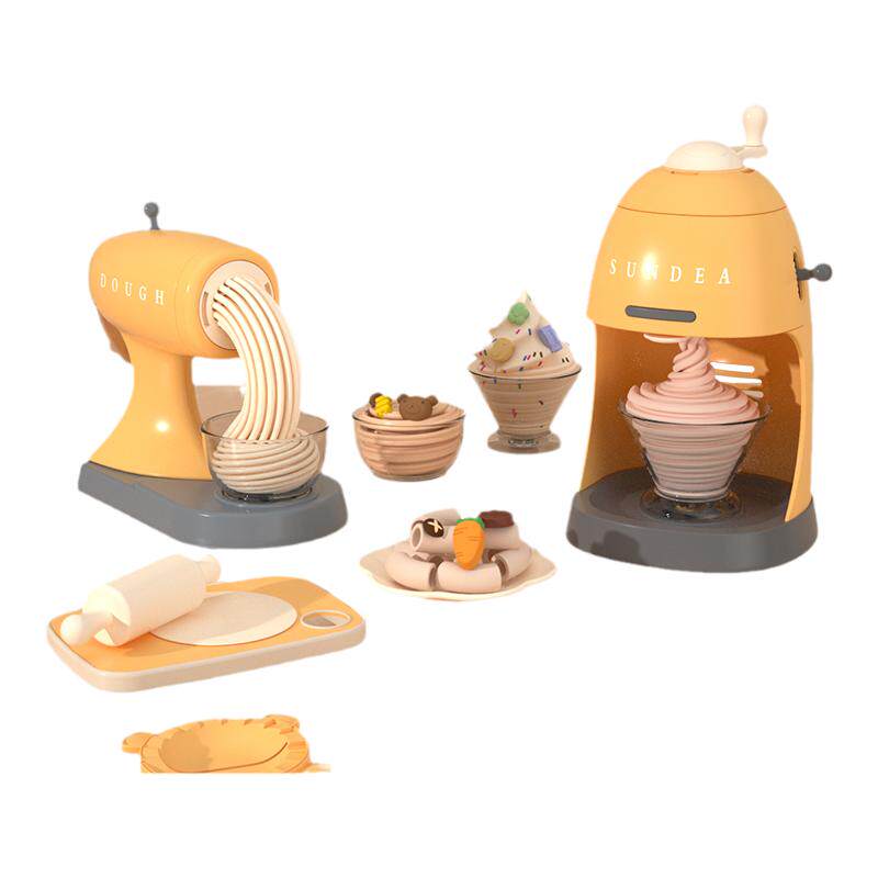 Coffret d'outils de pâte à modeler Pinky Promise - Machine à glace et à ...