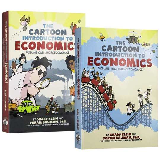 Learn Economics by Reading Cartoons 2 Original English Books The ...