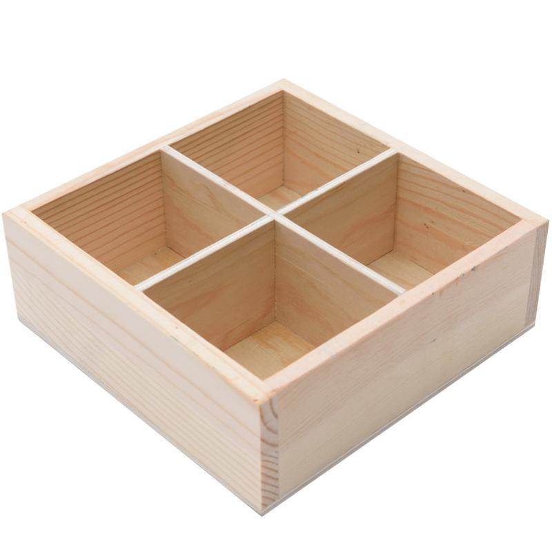Zakka Creative Grid Storage Box Living Room Desktop Sundry Storage ...