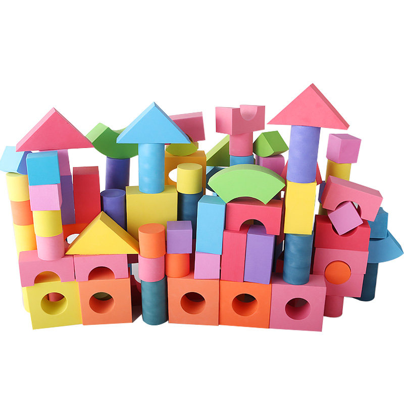 Large Foam Building Blocks Toy Set for Kids | Educational Building ...
