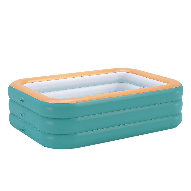 Inflatable Swimming Pool for Children and Adults - Large Family Pool ...