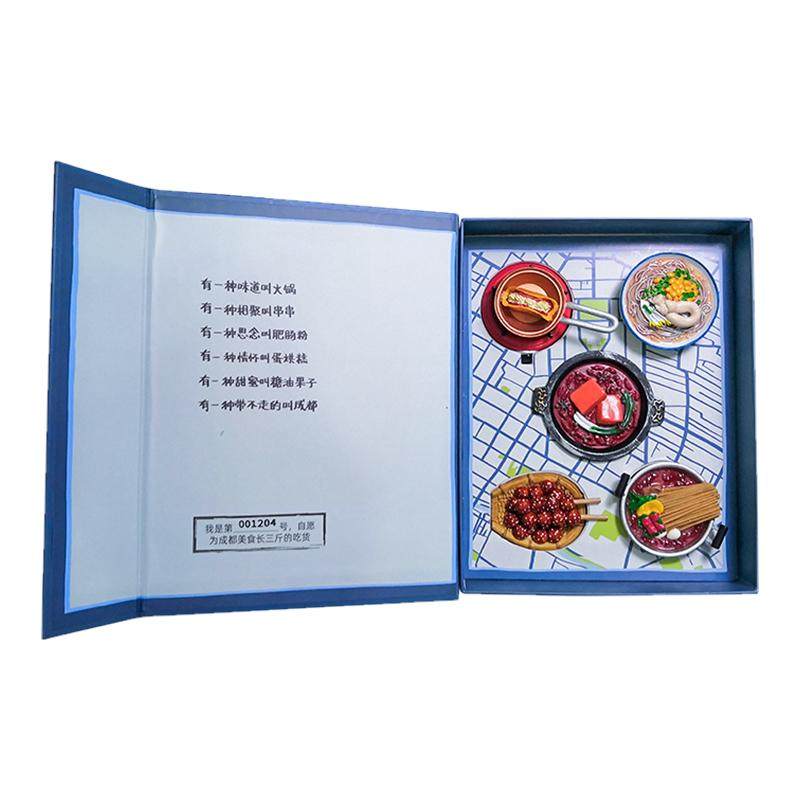 Li Zaoji Chengdu Refrigerator Magnet Set - Sichuan Souvenir