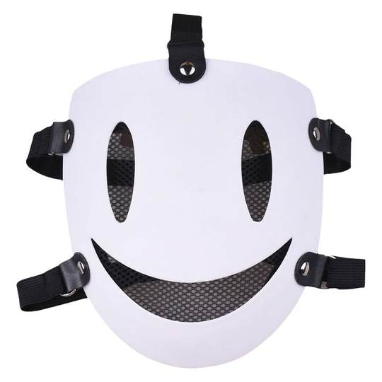 White LED Luminous Mask - Sky Violation High-Level Invasion Cosplay