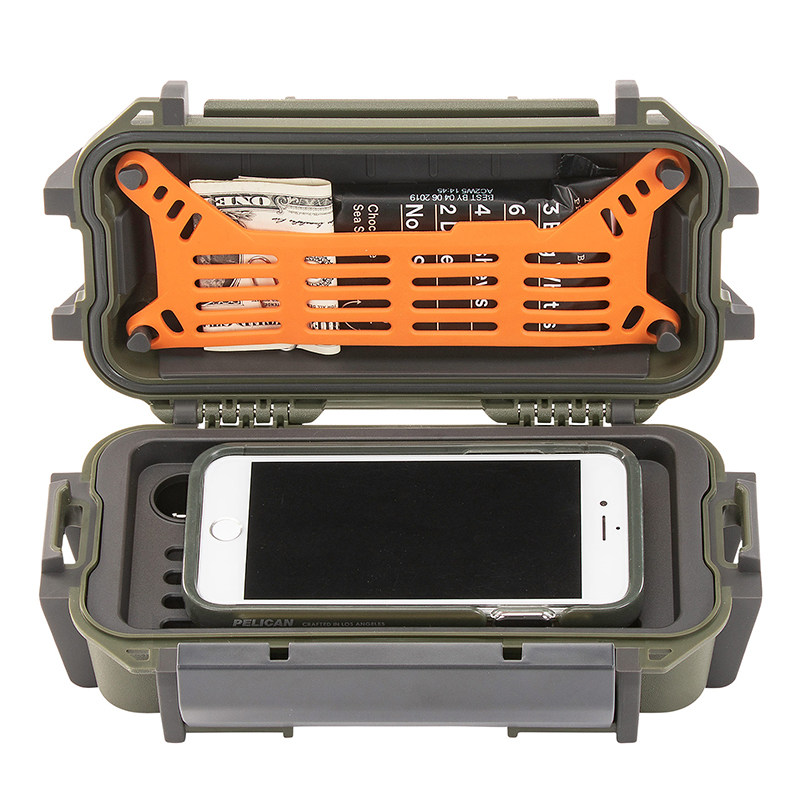 美国进口PELICAN派力肯R20/R40/R60安全防护盒户外手机防水收纳盒