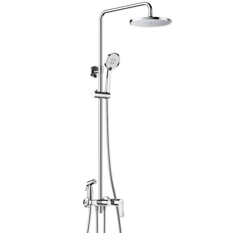 Jomoo 36484 Copper Shower Set with Automatic Descaling & Lift Bracket