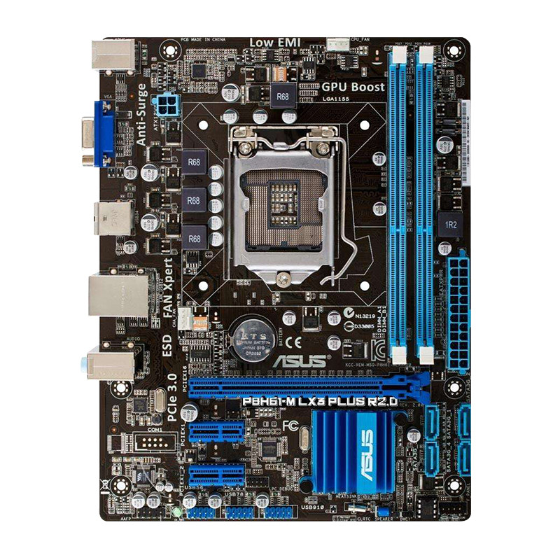Asus gigabyte h61 b75 p67 z77 h77 z68 lga1155-pin დესკტოპ კომპიუტერის ...