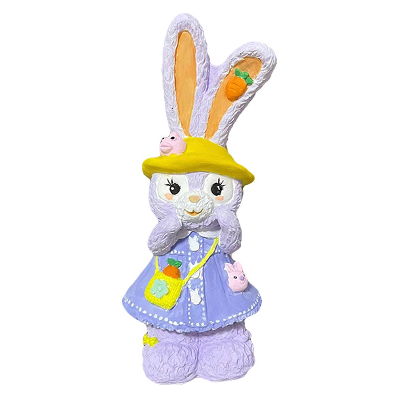 Xingdelu lingna belle alçı bebek - diy el yapımı boyama oyuncak