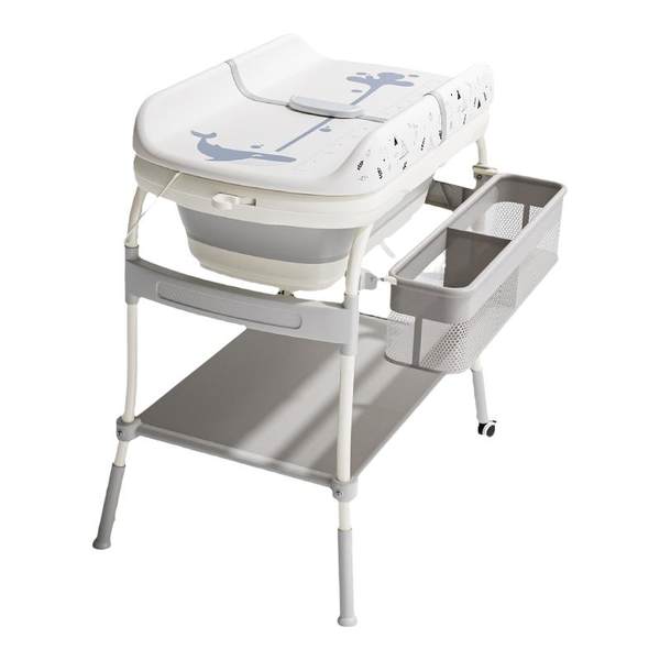 Ying's Newborn Diaper Table Baby Care Table - Multi-Functional Changing ...