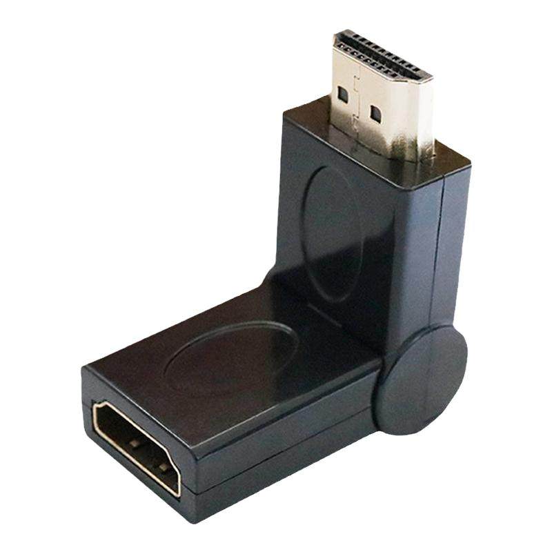 Mowai HD HDMI Adapter Male-to-Female Elbow Multi-Angle Adjustment