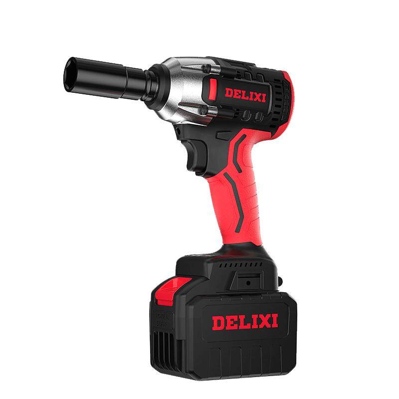 Delixi Brushless Electric Wrench - Large Torque Lithium Battery Impact ...