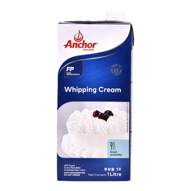 Crema para Montar Anchor Light 1L - Crema para Hornear y Postres