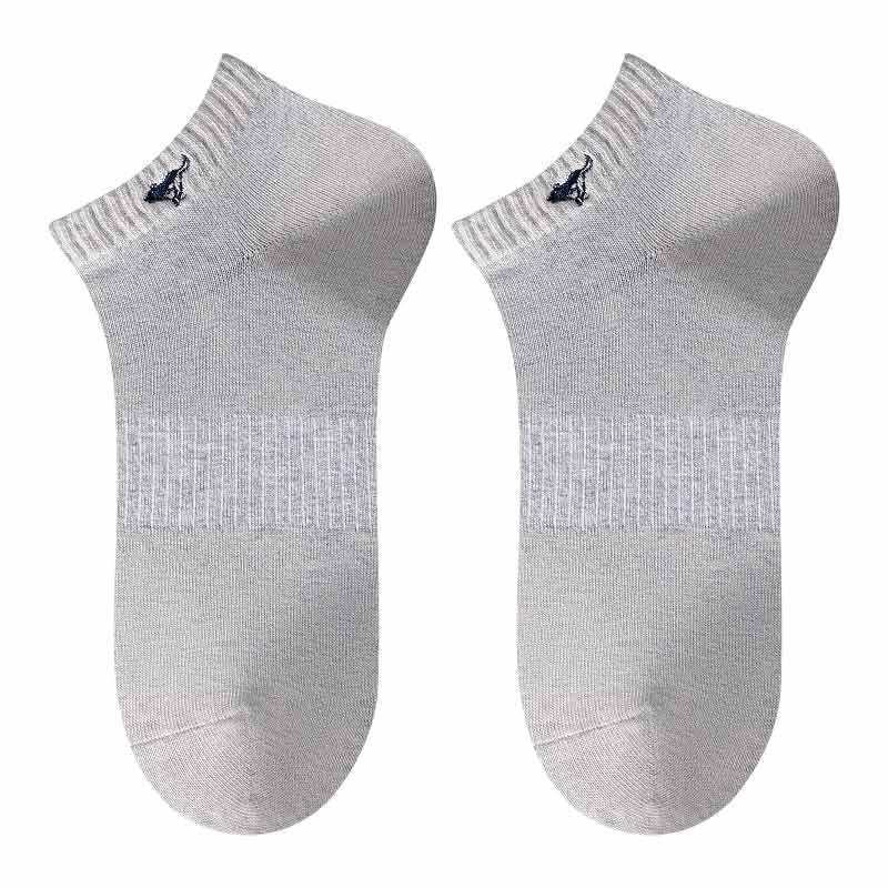 Septwolves Men's Cotton Socks - 6 Pairs - Antibacterial, Sweat-Absorbent