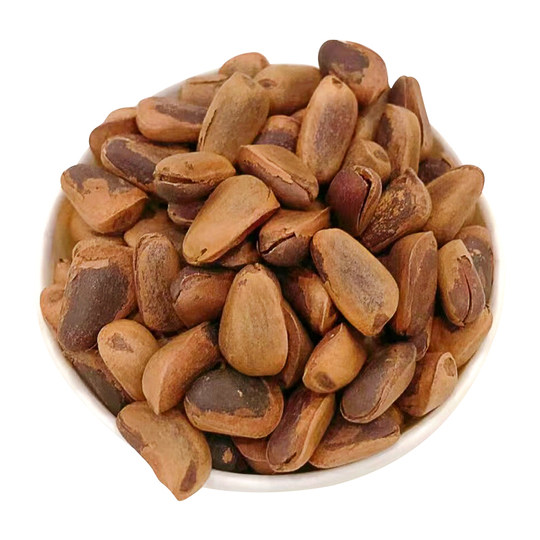 Heilongjiang Wild Hand-Peeled Red Pine Nuts - Extra Large Original Flavor 500g Bag