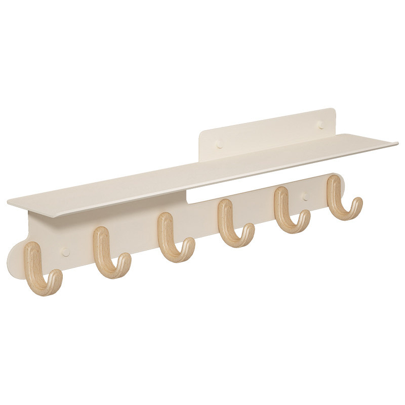 Falui No-Drill Clothes Hook - Steel Storage Rack for Handbags & Jackets