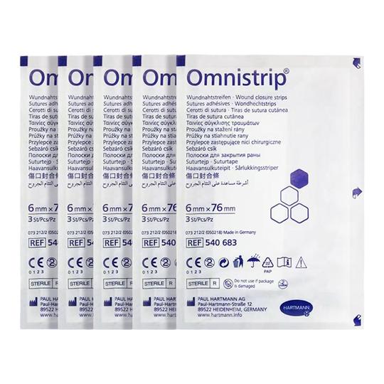 Pansements de Réparation des Cicatrices Omnistrip - 30 Bandes (12x101mm ...