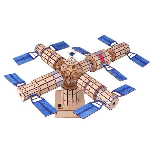 Aerospace Space Station Model Toy Material Package