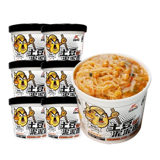 Love Yuan mashed potatoes, mashed noodles, instant instant noodles ...