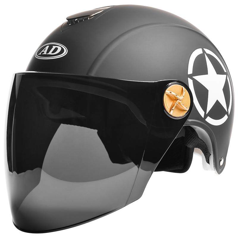 Helm Setengah Bersertifikasi Ad 3C - Helm Unisex untuk Skuter Listrik ...