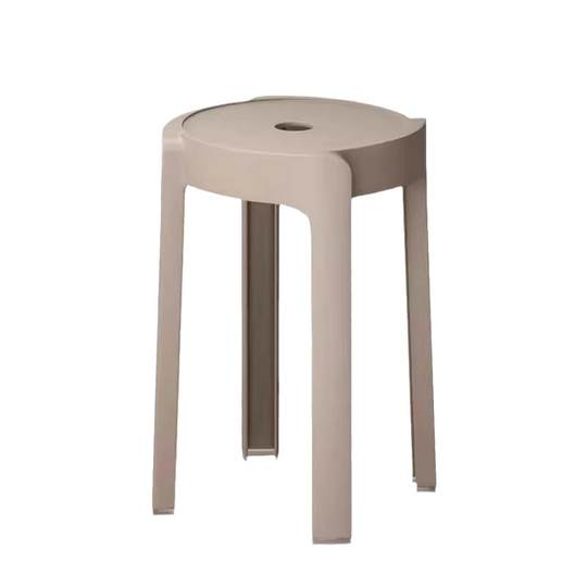 Plastic Stool - Modern, Stackable, Thickened Windmill Design for Dining ...