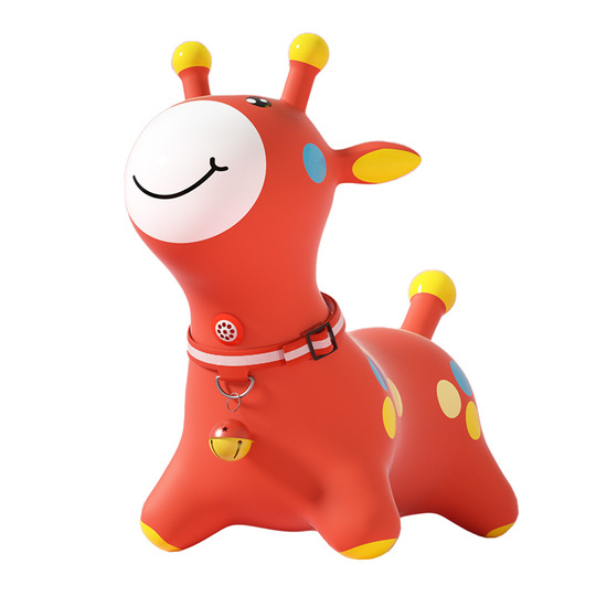 Beimuc Jumping Animal Ride-On Toy - Inflatable Bounce Horse for Kids