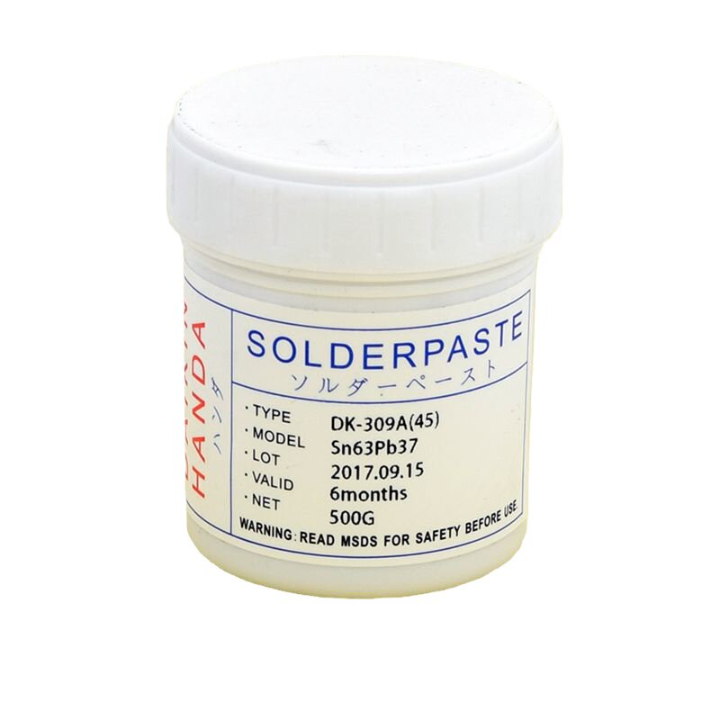 Pasta de soldadura 500g smt con plomo sn63 para bga patch tongde