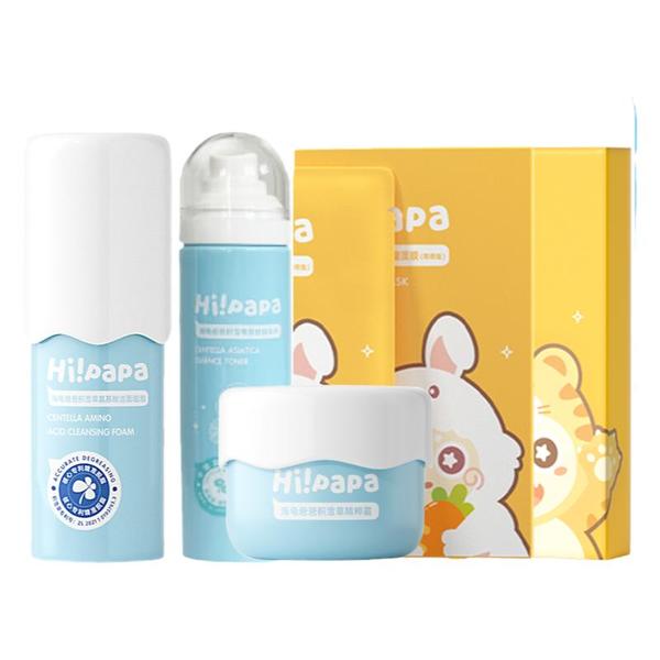 Turtle Dad Facial Cleanser Set With Centella Asiatica For Adults ...