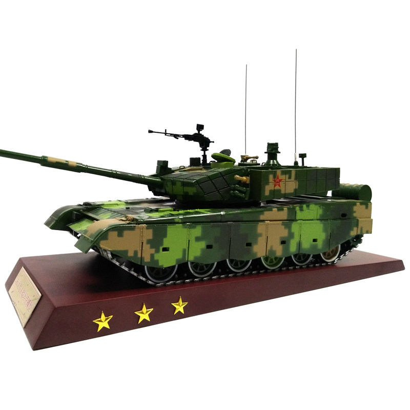 1:24/26 Type 99A Main Battle Tank Model Alloy Simulation Tracked Type ...