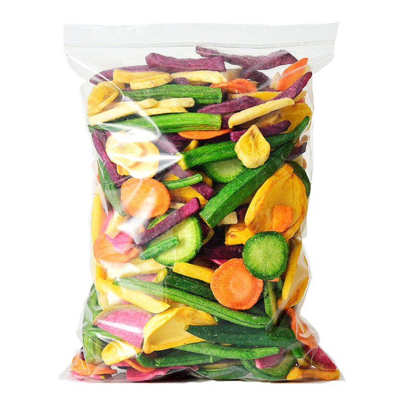 Delicious Fruit and Vegetable Crisps Mix | Okra Dehydrated Vegetable Snacks