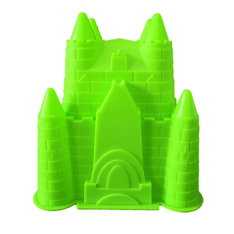 Beach Toy Set - Castle Building Kit with Bucket, Shovel & Mold