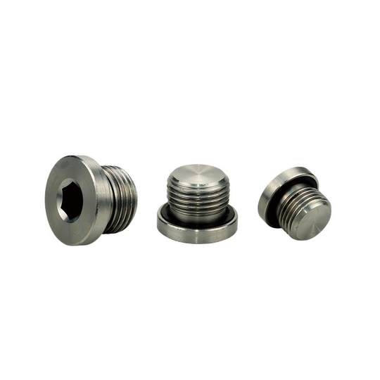 Galvanized Carbon Steel Inner Hexagonal Metal Thread Plug for Hydraulic ...