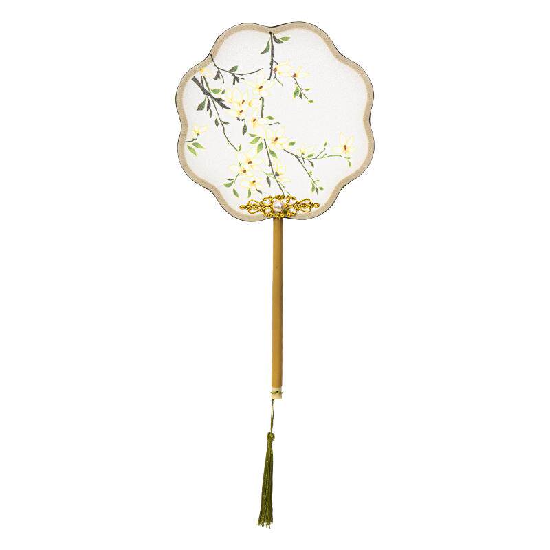 Xuewei Chinese Style Round Fan - Girls Hanfu/Cheongsam Dance Prop