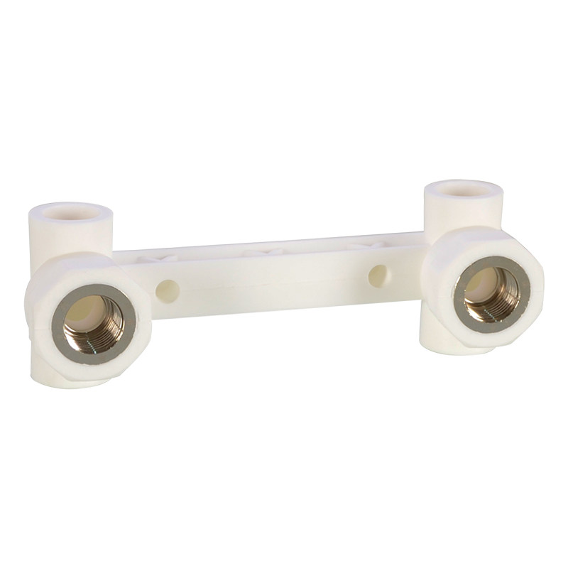 PPR Inner Wire Double Elbow Tee - Shower Head Positioner and Water Pipe ...