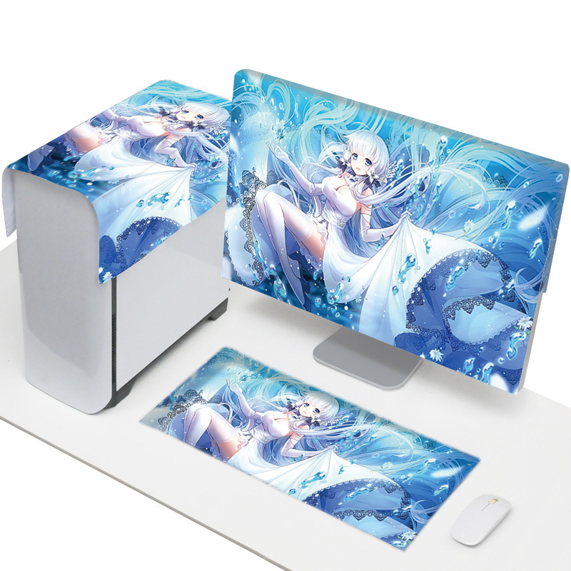 Computer Cover Dust Cover - Desktop LCD Cloth Case - Nordic Style Cute ...
