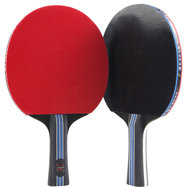 Boca Table Tennis Racket Set - Double Shot Pen-Hold Beginner Rackets