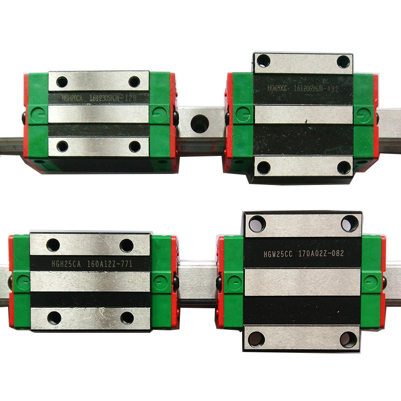 Riel Lineal Hiwin - HGH/HGW 15-45cc - Plataforma Deslizante