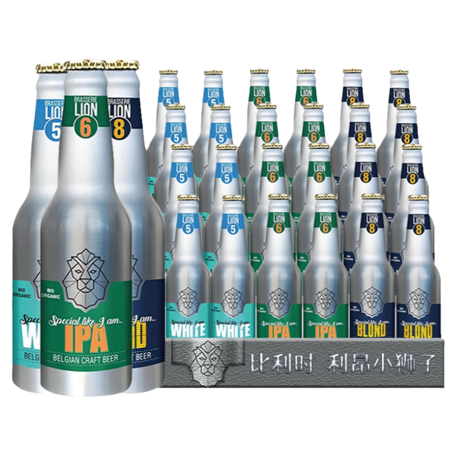 Lion/Lyon Little Lion IPA Beer 330ml*5 bottles of aluminum bottle ...