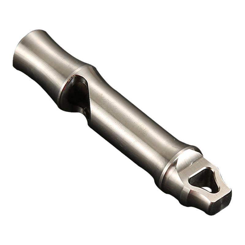 Fun Ho Titanium Alloy Referee Coach Whistle High-Decibel Adventure Toy