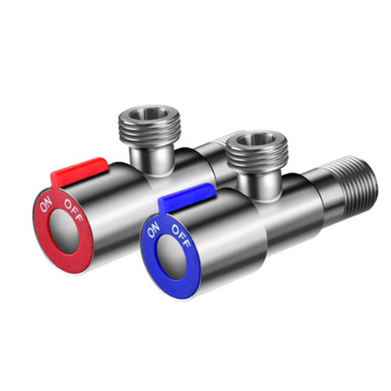 304 Stainless Steel Extended Triangle Valve for Water Heater and Toilet ...