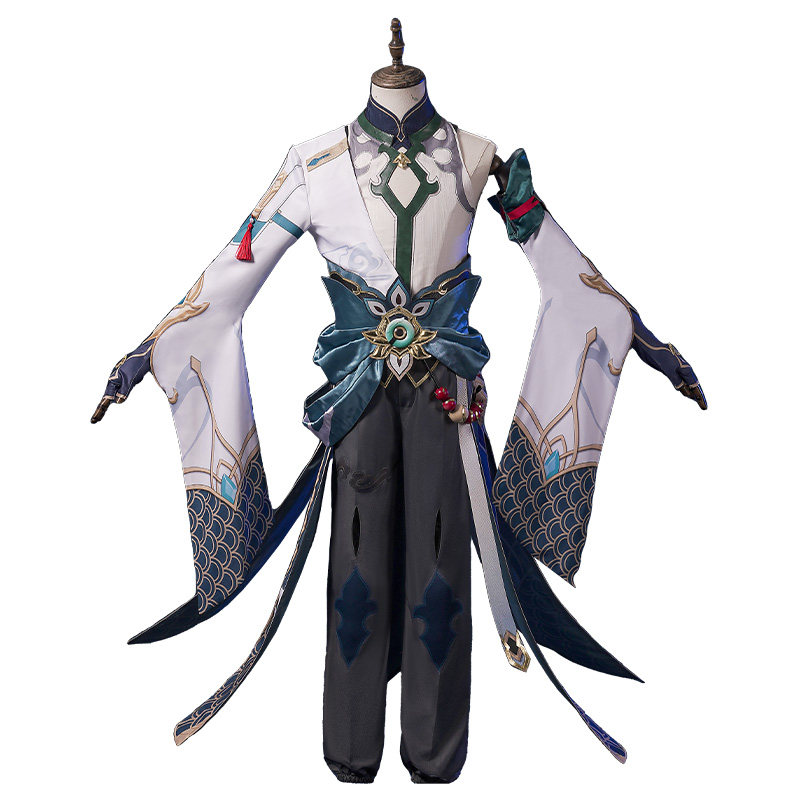 Collapsed Star Rail Dan Heng Yin Yuejun Cosplay Kostüm - Mangu