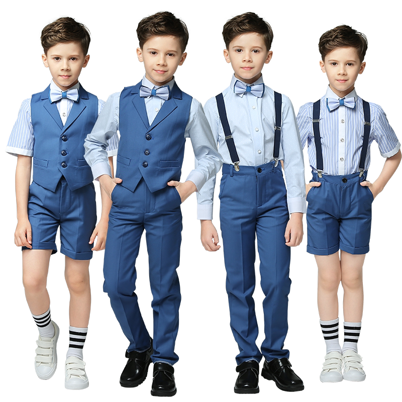 Romon Boys British Style Suit - Formal Wear for Weddings & Special ...