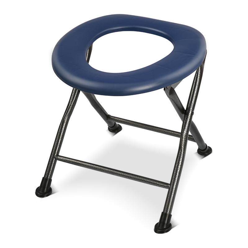 Foldable Portable Toilet Stool - Handicapped & Elderly Squat Toilet Aid