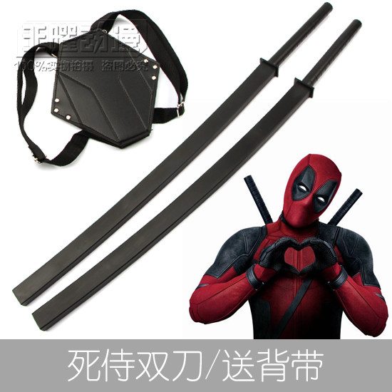 Deadpool Movie Wade Wilson Deadpool Dual Blades Teenage Mutant Ninja ...