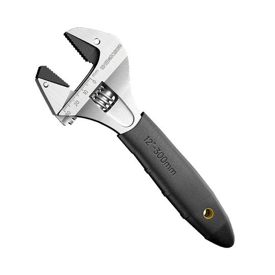 Adjustable Wrench | Universal Large Opening | Industrial-Grade Multi ...