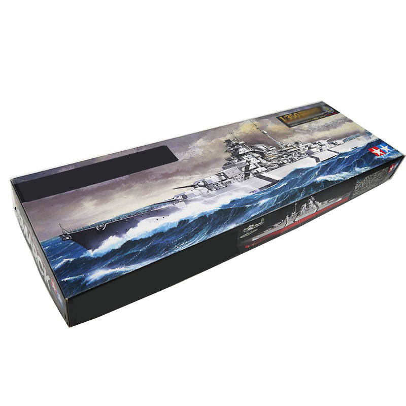 Henghui Model Tamiya 78013 1/350 Bismarck Battleship Assembly Model
