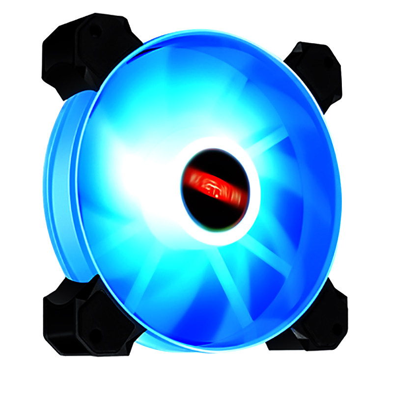 LED Water-Cooled Color-Changing 12cm Silent Cooling Desktop Computer ...